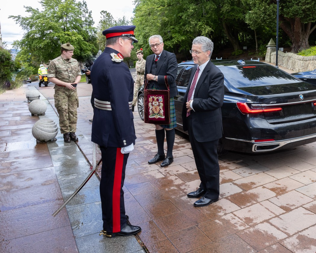Royal representative, Lord Hodge, visits Crieff Hydro - The Perth ...