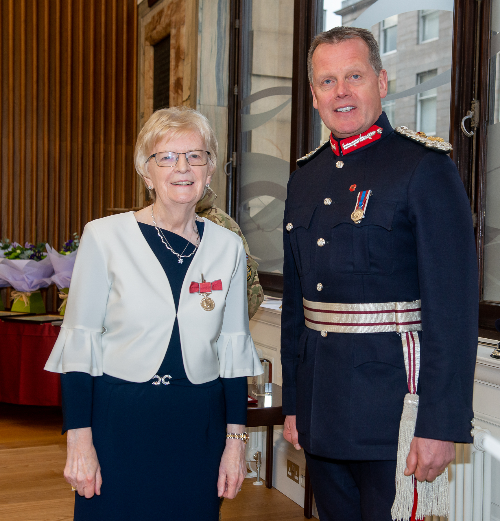 Glenys Andrews presented with her BEM Medal - The Perth & Kinross ...