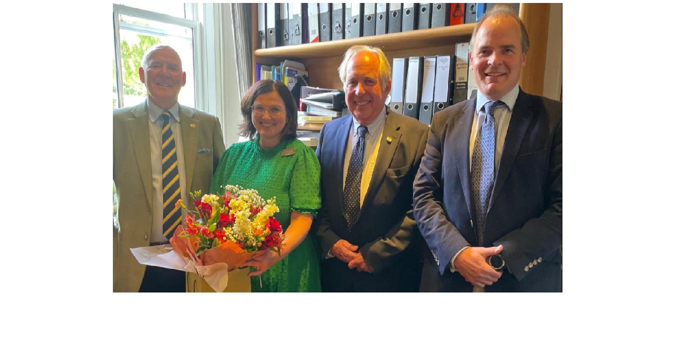 Presentation to Alison - The Perth & Kinross Lieutenancy